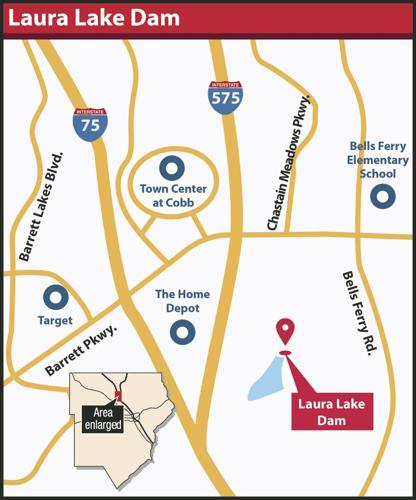 Cobb eyes $8.7M restoration of Laura Lake Dam | Local News | mdjonline.com