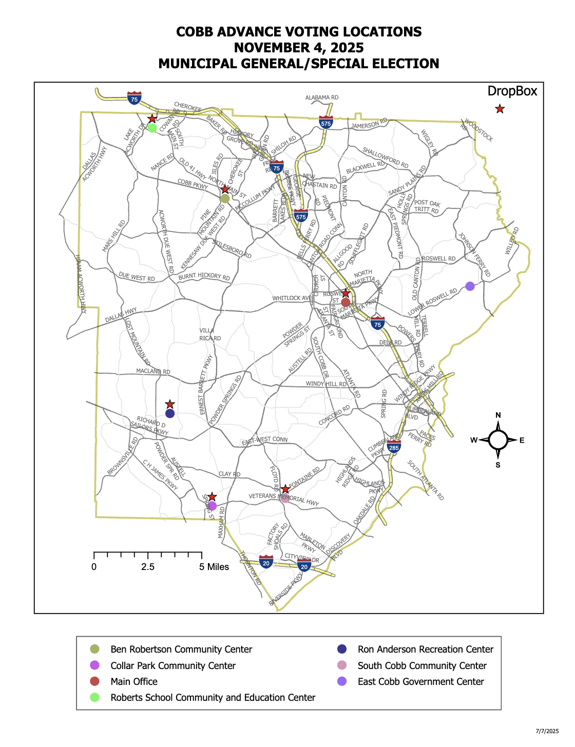 Cobb Elections Board approves early voting schedule for fall elections ...