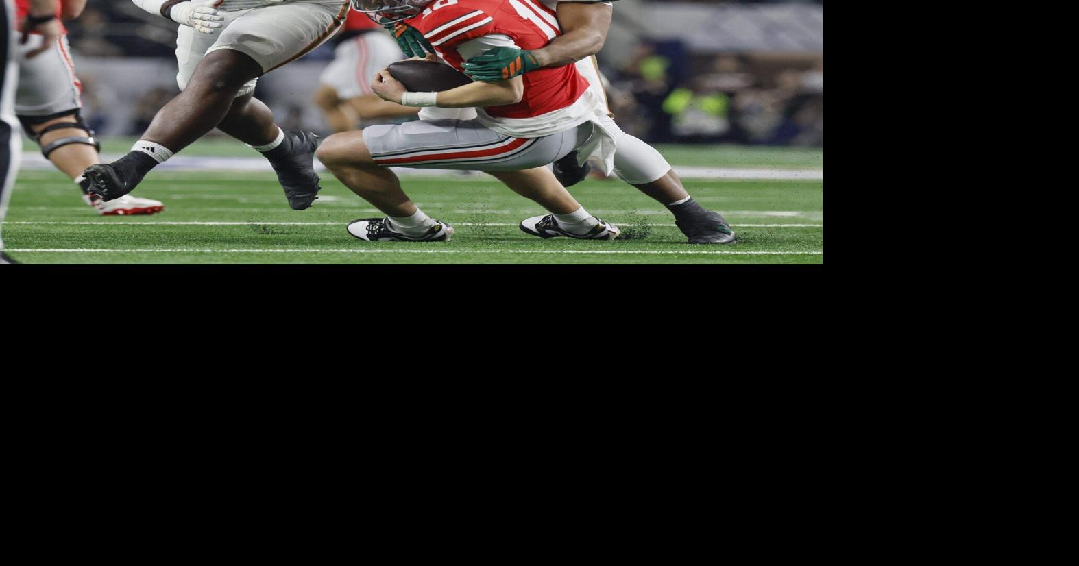 Carson Beck, No. 10 Miami KO No. 2 Ohio State, advance to CFP semis ...