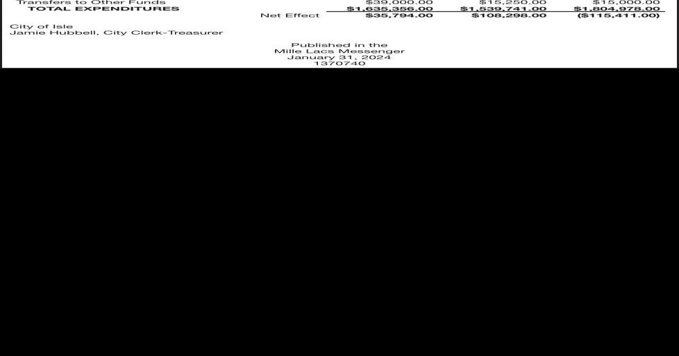 2024 Summary Budget | Financial Statements | messagemedia.co