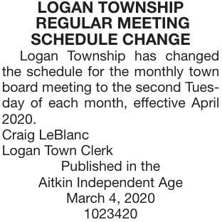 Schedule Change Notice | Township | messagemedia.co