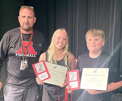 Aitkin High School students of the month sponsored by the Aitkin Lions ...