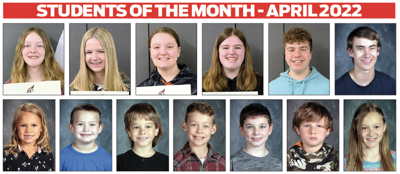 STUDENTS OF THE MONTH – APRIL 2022 – AITKIN HIGH SCHOOL AND MCGREGOR ...
