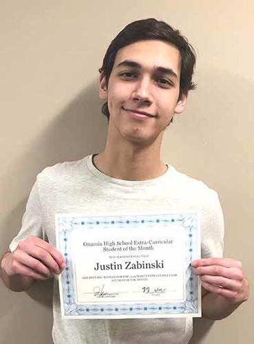 Onamia High School Extra-Curricular Students for March 2019 | Education ...