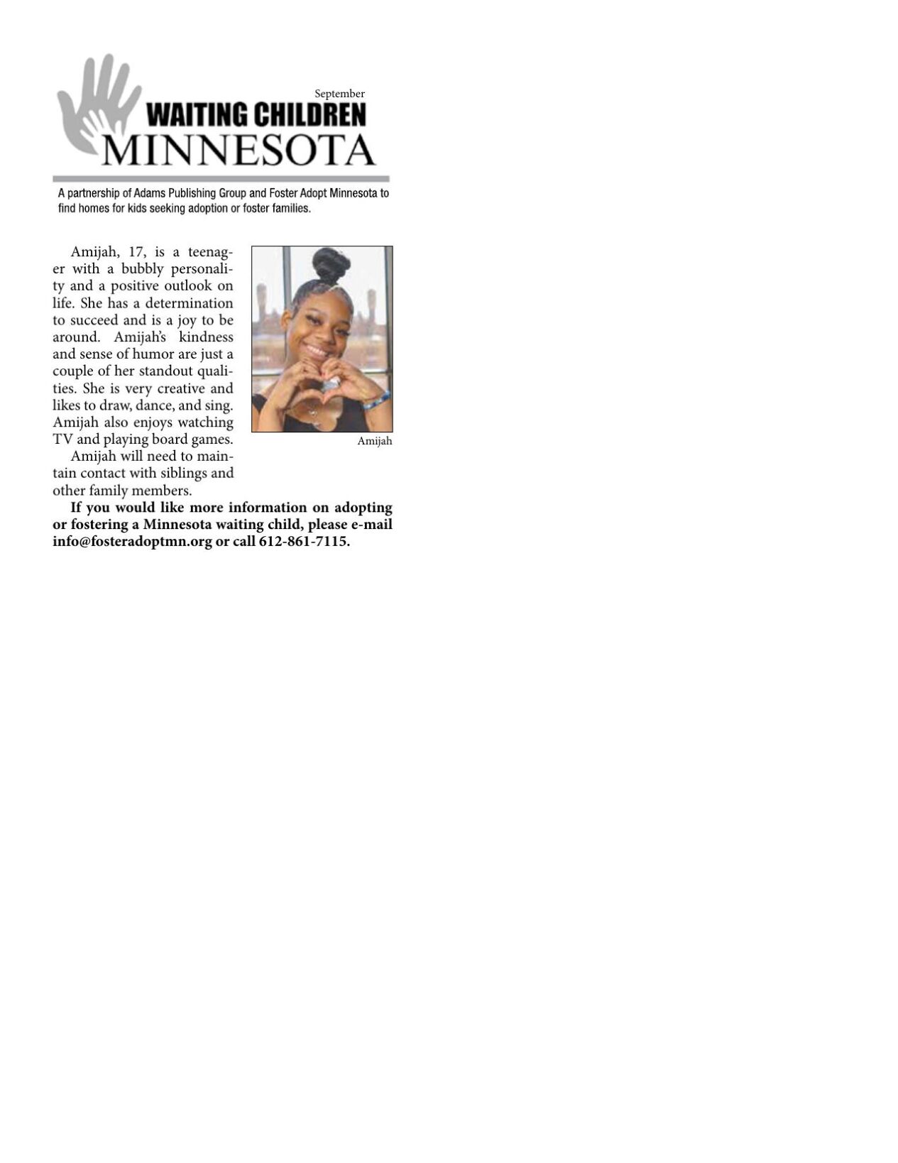 September Child Waiting | State | messagemedia.co