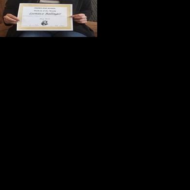 Onamia High School Students of the Month - May | Education ...