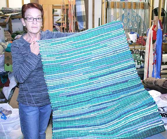 A local artist, weaving rugs with attitude | Features | messagemedia.co