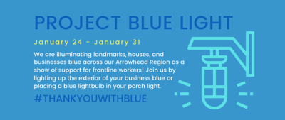 Project Blue Light Jan. 24-31 | Community | messagemedia.co