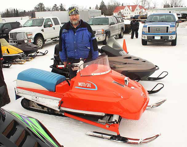 Vintage snowmobile ride | Outdoor Recreation | messagemedia.co