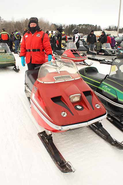 Vintage snowmobile ride | Outdoor Recreation | messagemedia.co