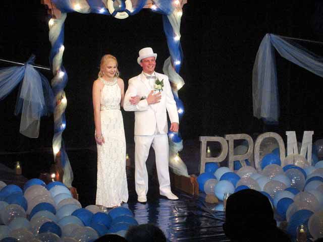 Isle prom sees fair sailing on the sea of love | Education ...