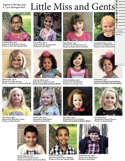 Onamia Days 2022 - Little Miss and Gents | Mille Lacs Messenger ...