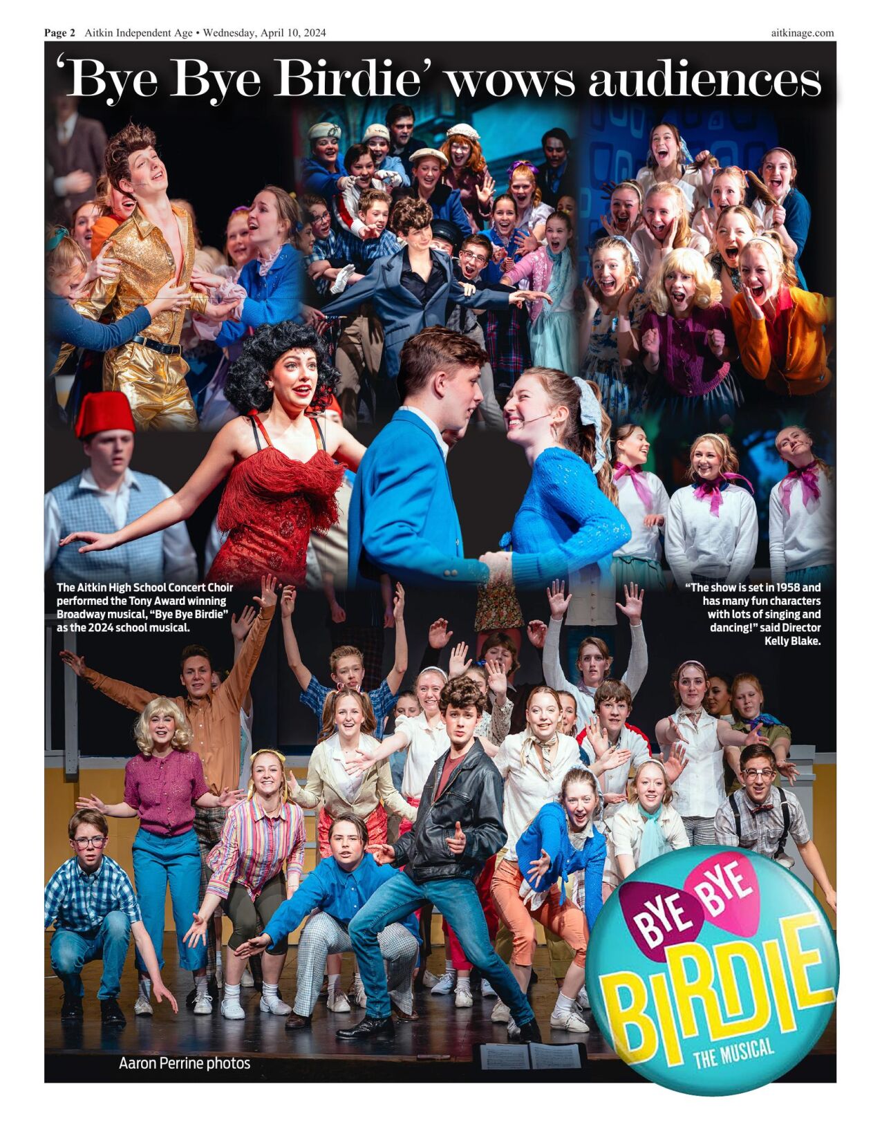 ‘Bye Bye Birdie’ wows audiences | Arts/Entertainment | messagemedia.co