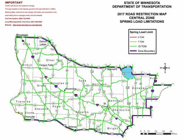 Spring road restrictions | State | messagemedia.co