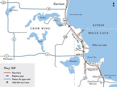 Hwy. 169 to close April 29-May 3 south of Garrison | Mille Lacs ...