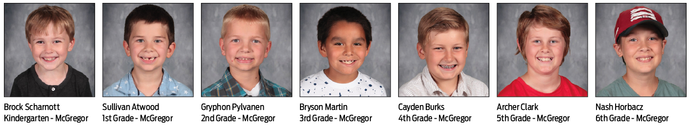 Students of the Month – February 2023 – McGregor Elementary school ...