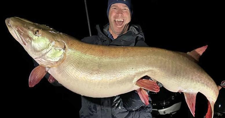 Another World Record Muskie Caught From Mille Lacs Lake Mille Lacs