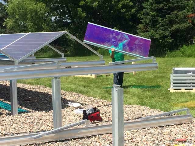 Solar added to array of energy at MLEC | Features | messagemedia.co