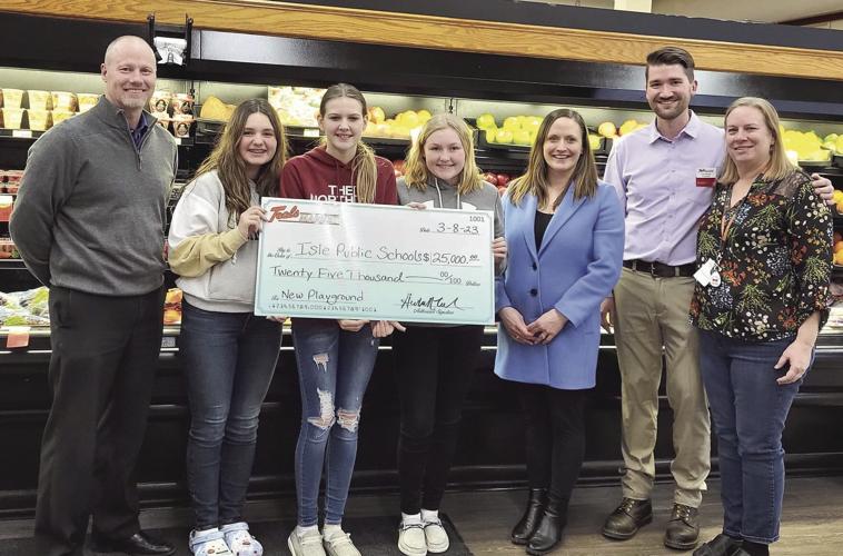 Isle playground donation by Teals Market | Mille Lacs Messenger ...