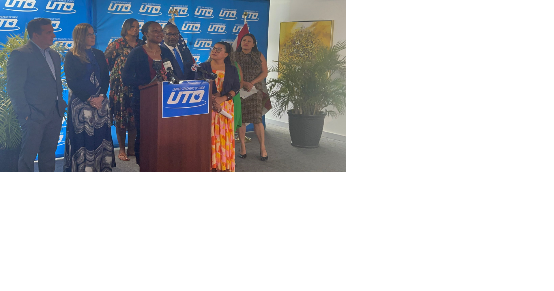 UTD calls out Florida teacher pay ranking | Local News & Updates | The ...