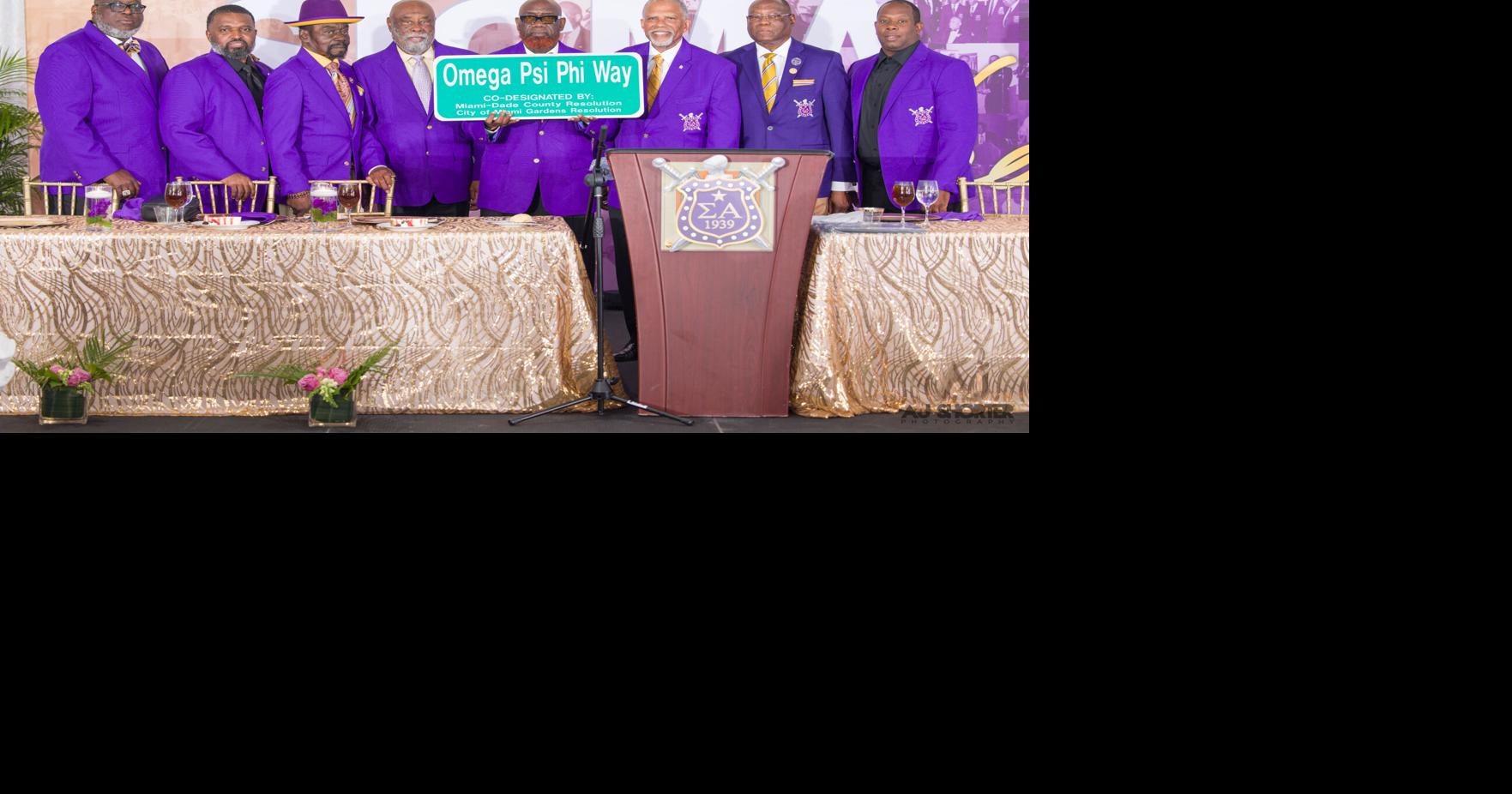 The Sigma Alpha Chapter of Omega Psi Phi Fraternity honors its own and ...
