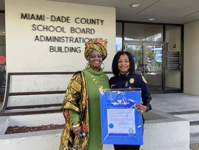 First Haitian American asst. chief of schools' police recognized ...