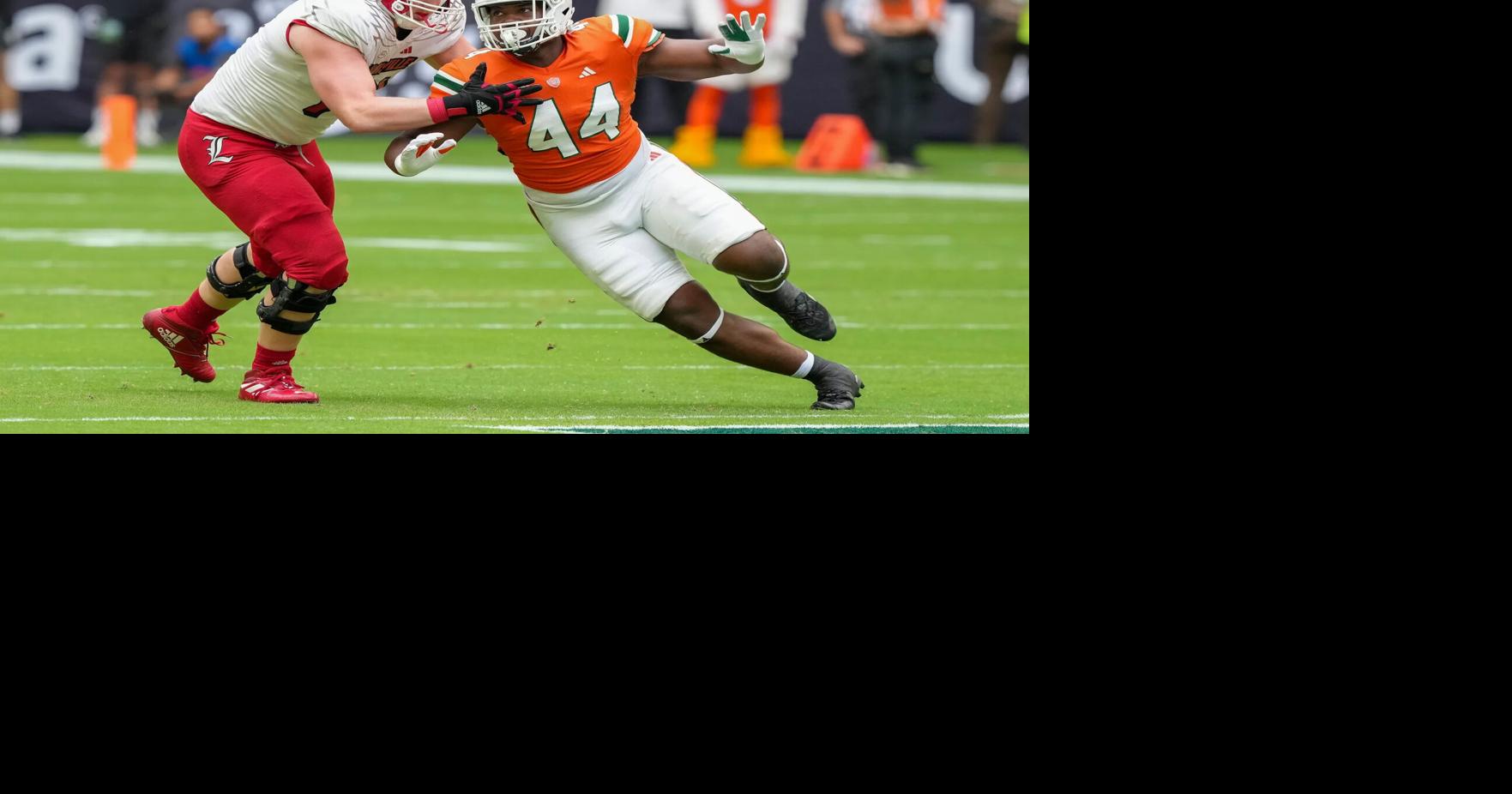Miami standout defensive lineman Bain ruled out for Saturday’s game ...