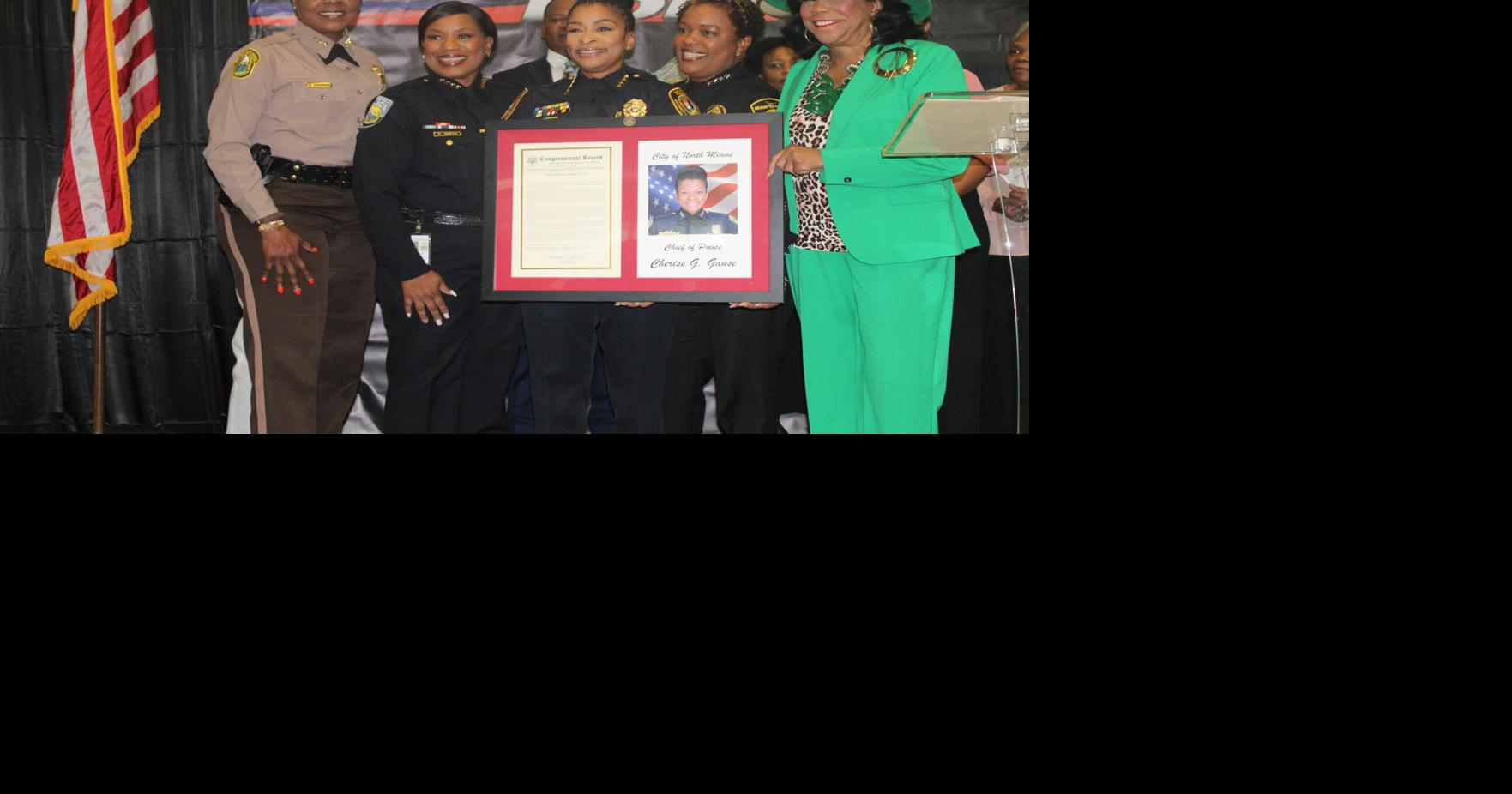 All-star welcome for new North Miami Police Chief Cherise Gause | Local ...