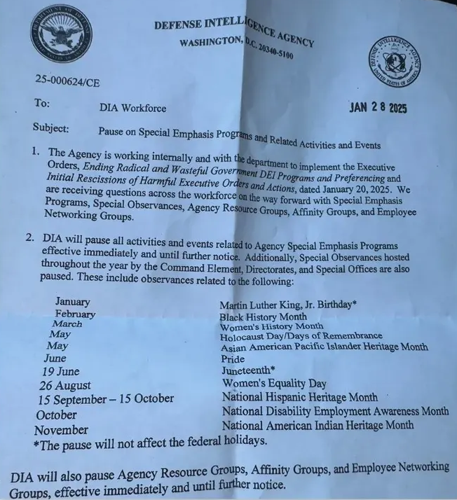 Black History Month in Limbo: Leaked Pentagon Memo Confirms Suspension ...