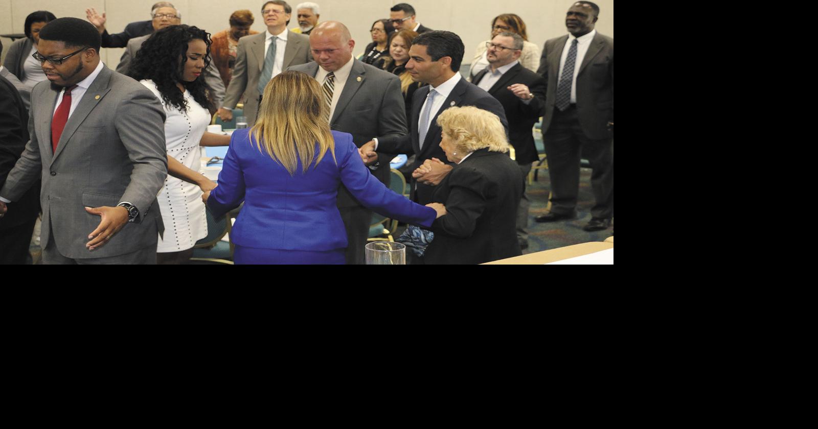 Miami mayor and faith-based leaders joined together as an example for ...