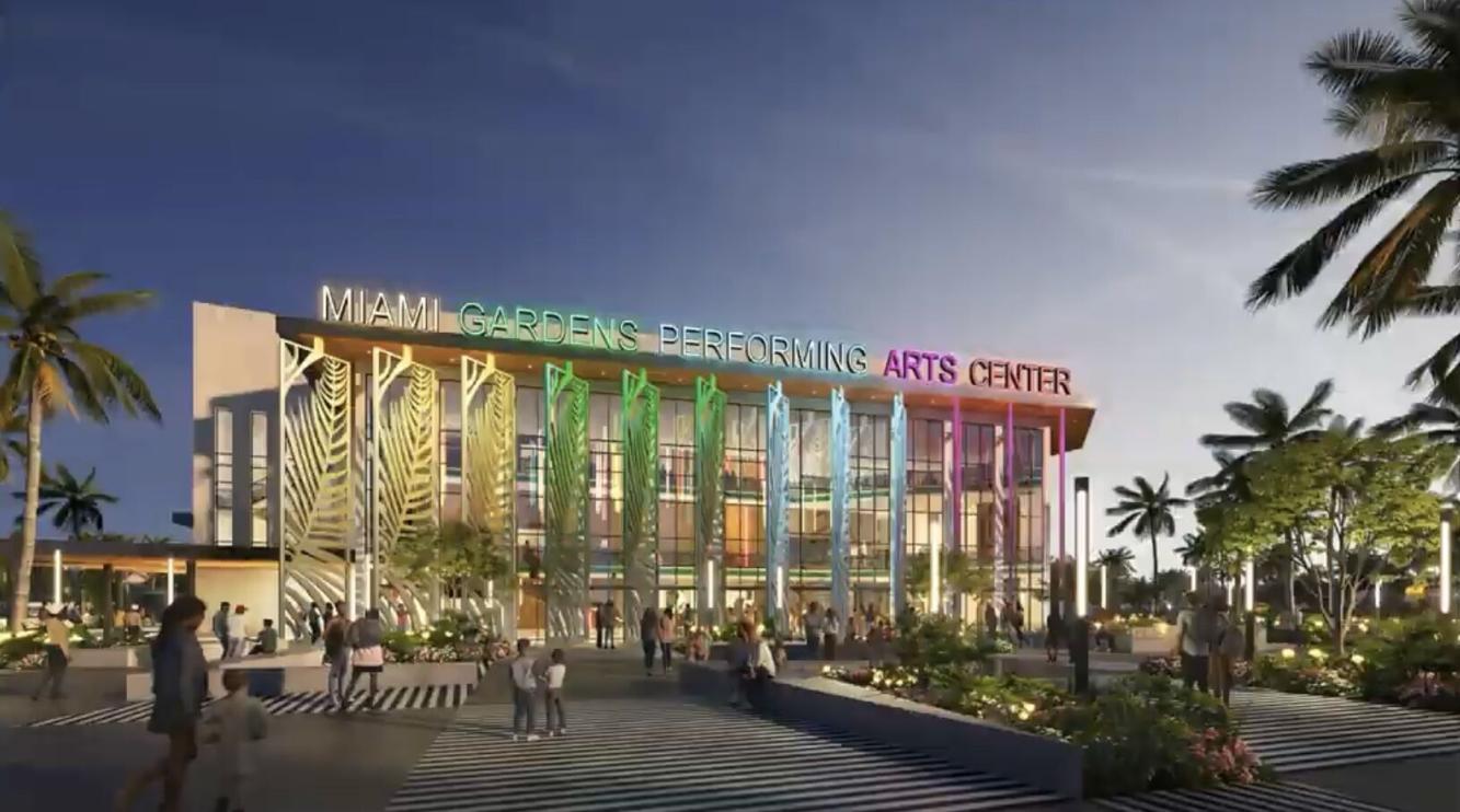 Miami Gardens unveils plans for new $70M arts center | Local News ...