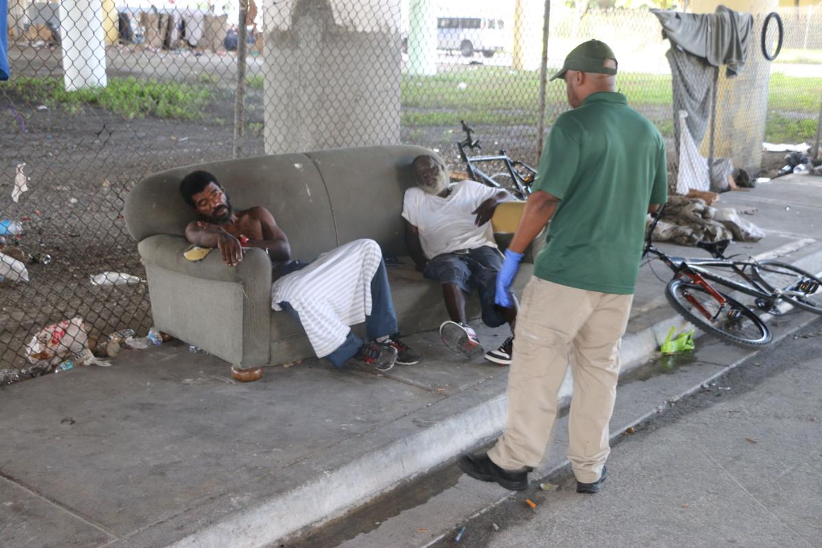 Cleanup of Overtown opioid den underway | South Florida News ...