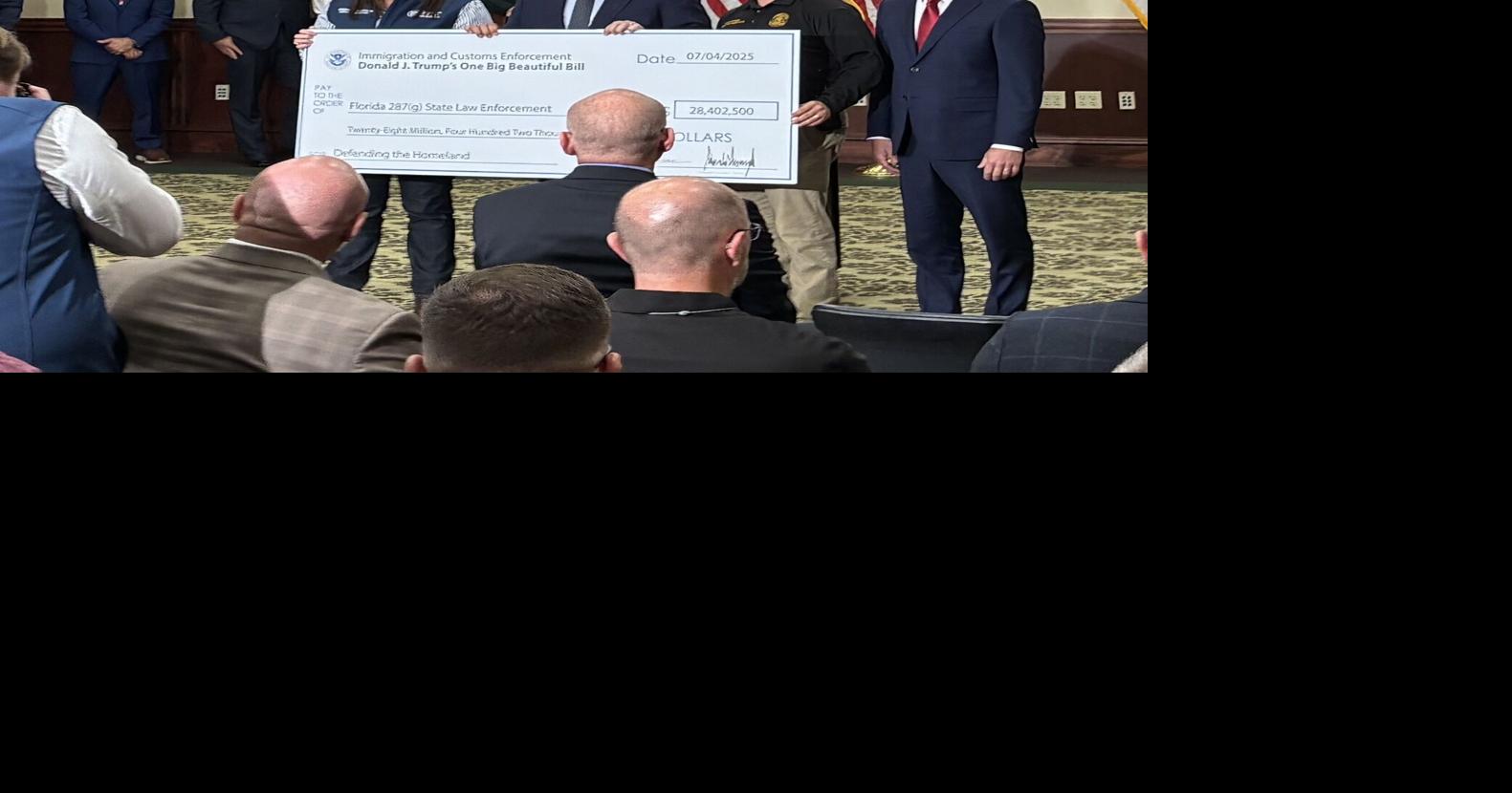 Florida gets $38m from ICE for immigration crackdown, although ...