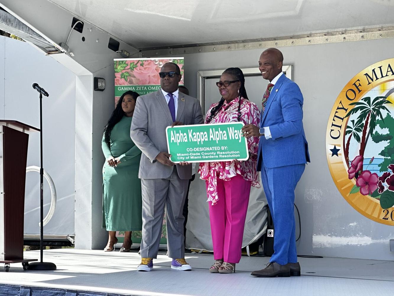 Miami Gardens honors Black sorority leaders with Alpha Kappa Alpha ...