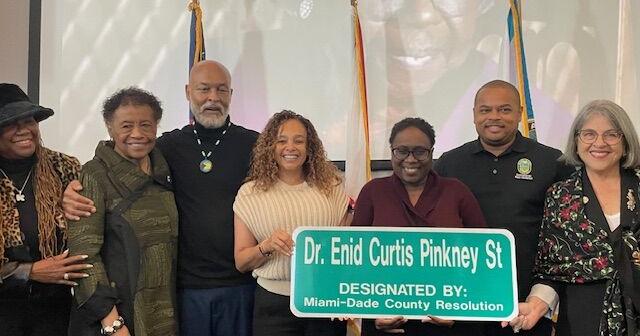 Dr. Enid Pinkney, one of Miami's Bahamian trailblazers, honored at ...