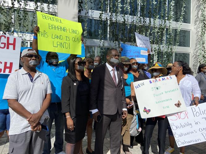 Bahamians protest ‘corruption’ on the island in Miami | Local News ...