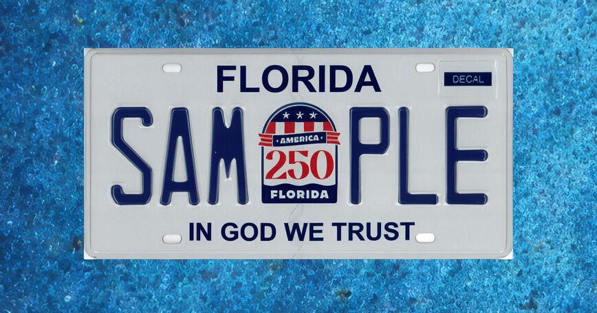 Commemorative 250th U.S. anniversary license plates available this week ...