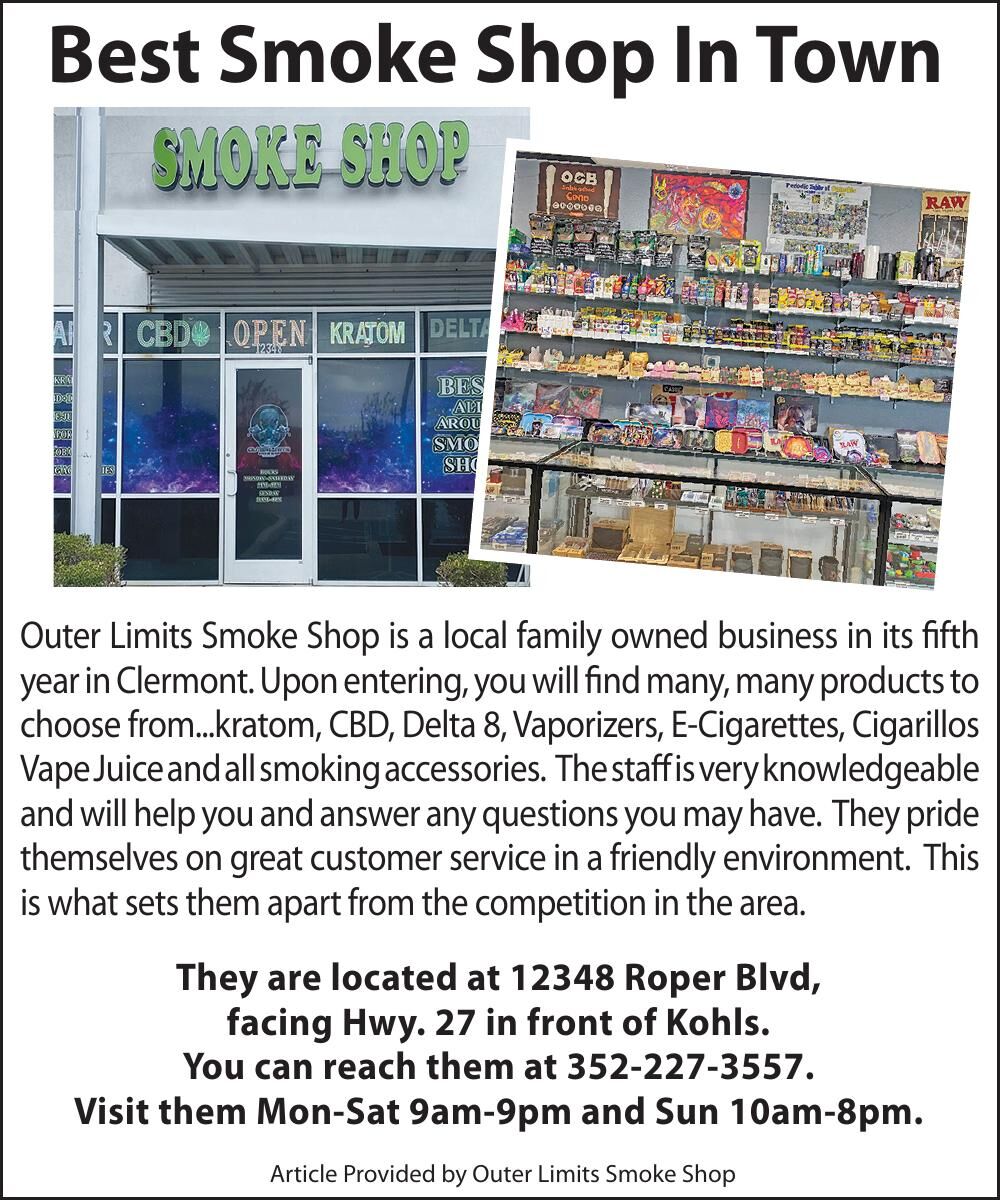 Outer Limits Smoke Shop | Display Ads | midfloridanewspapers.com