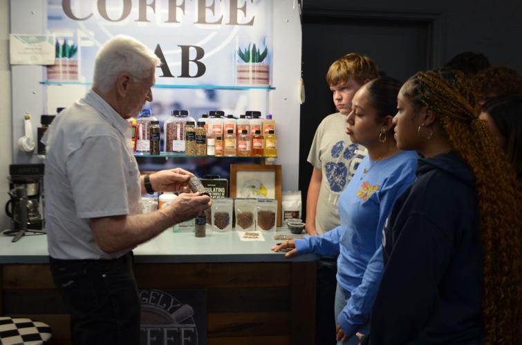 Students tour Strangely Warmed Coffee Roasters | Highlands News-Sun ...