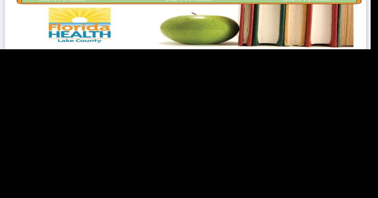 Back to School Immunization Event | Community | midfloridanewspapers.com