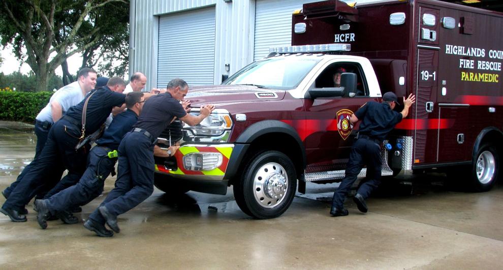 HCFR welcomes new ambulance at push-in ceremony | Highlands News-Sun ...