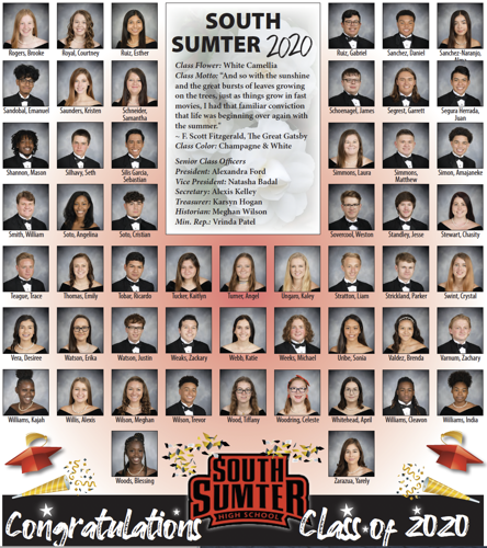 Class of 2020 — An Unprecedented Graduation for South Sumter High ...
