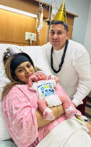 Irish Jeylani Escobar arrives as first 2026 Four Corners baby ...