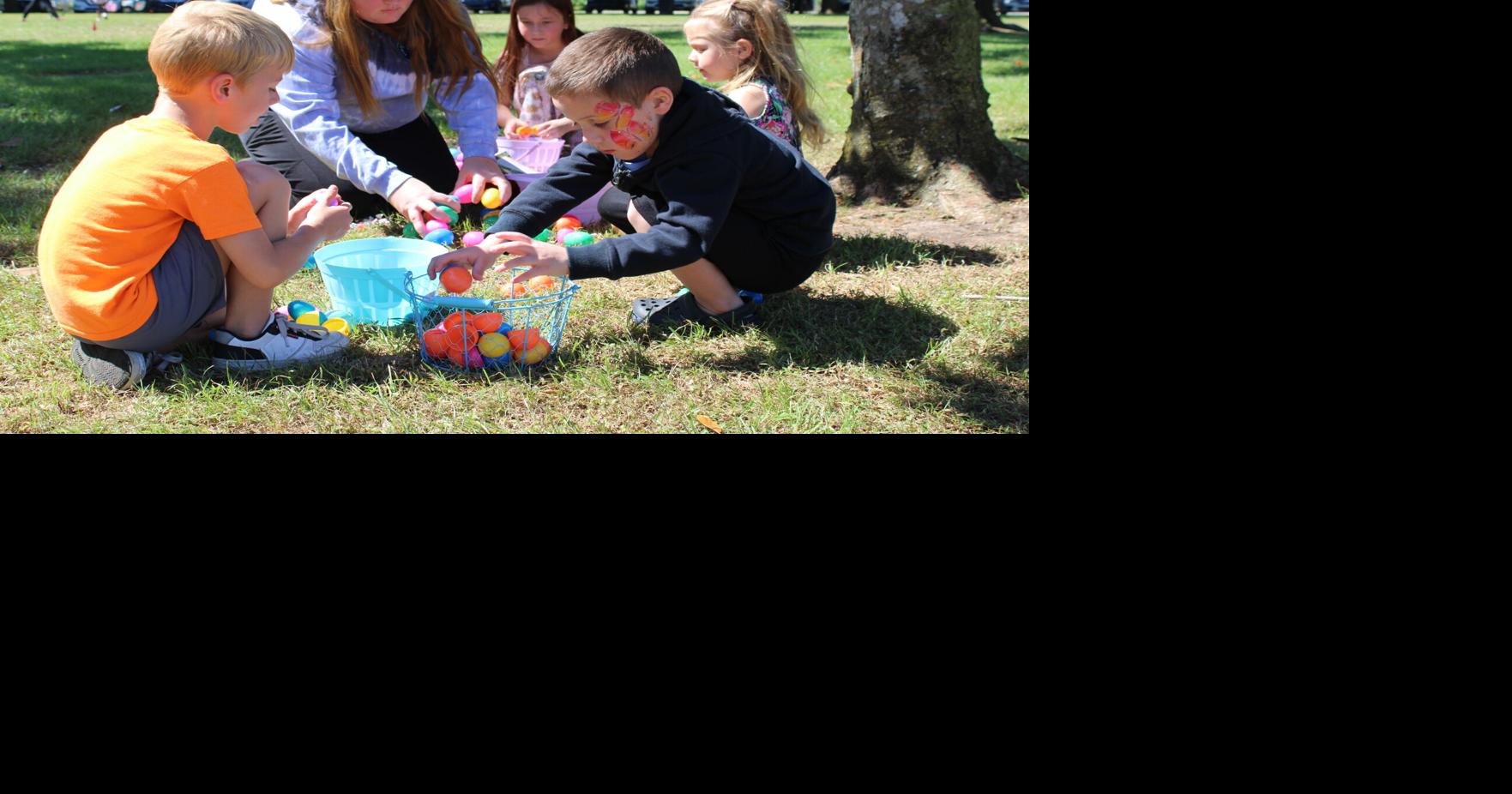 Hundreds of children hopped down to Devane Park for egg hunt ...