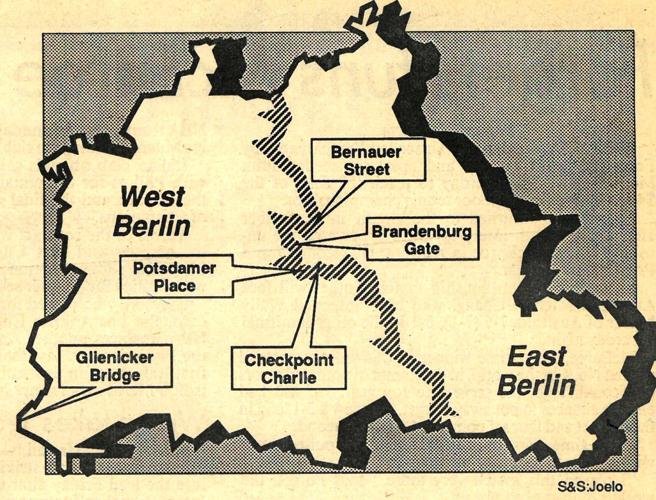 Crossing the Berlin Wall: Recalling aftermath of the fall | News ...