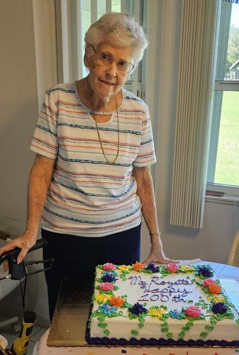 Rozetta Bucklew Celebrates 100 years of hard work, healthy food and ...