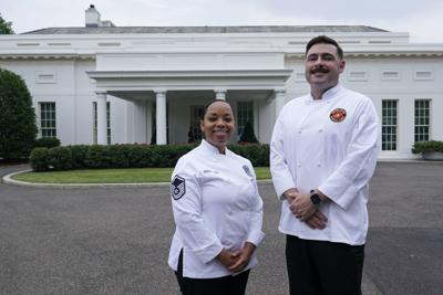Jill Biden hosts military chefs crowned 'Chopped' champs for guest ...