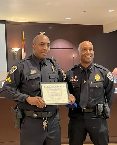 Police officers honored by city at special presentation | Clermont Sun ...