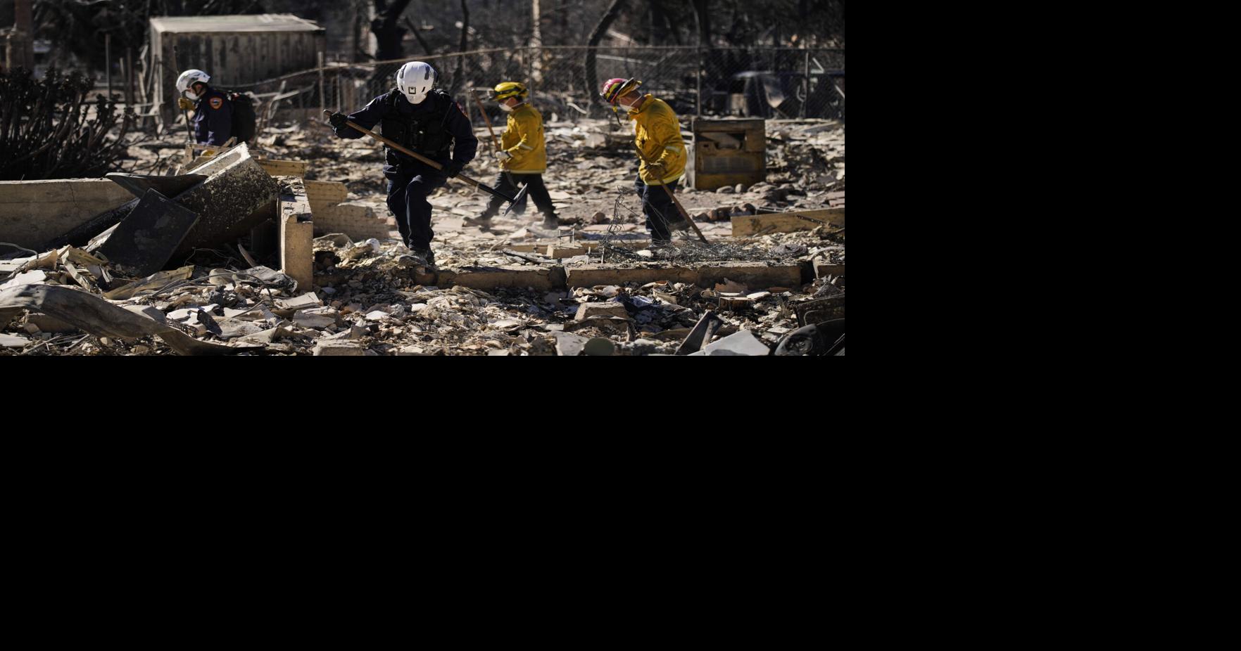 Fire-scarred Los Angeles is under another rare warning as winds pick up ...