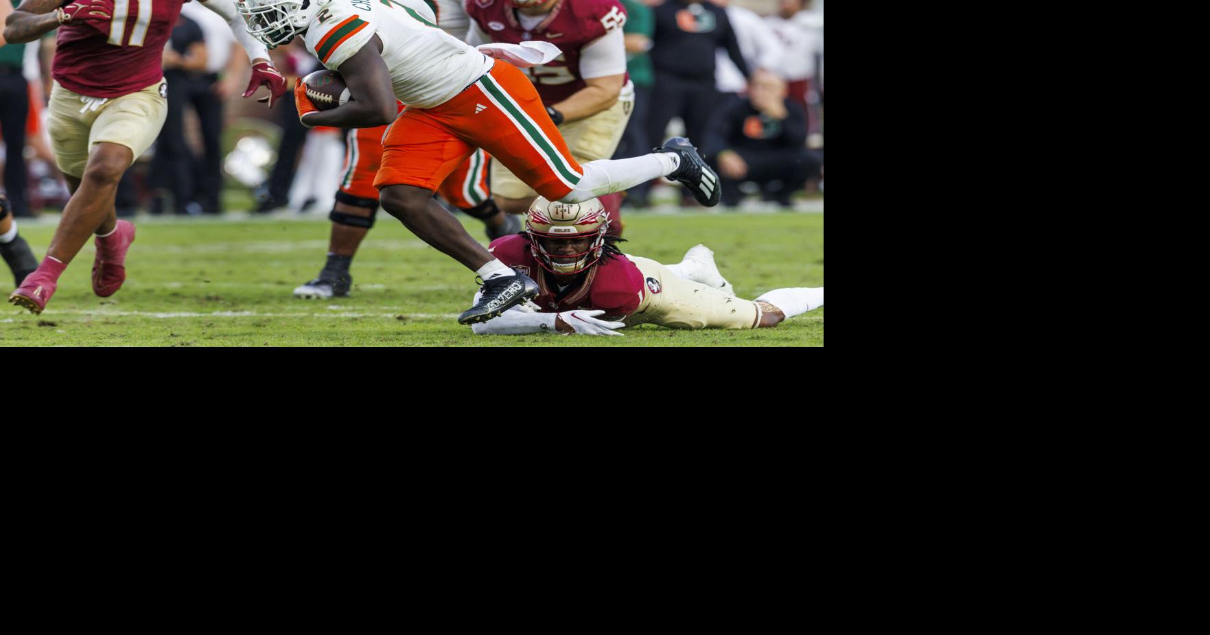 No. 4 Florida State beats Miami 27-20 to win its 16th straight and ...